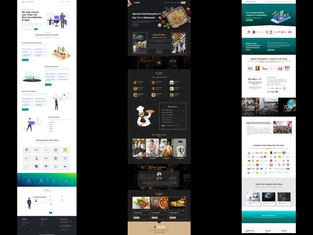 Fully responsive FIGMA / PSD / XD / PDF /Image to HTML, CSS, BootStrap, JS | Upwork