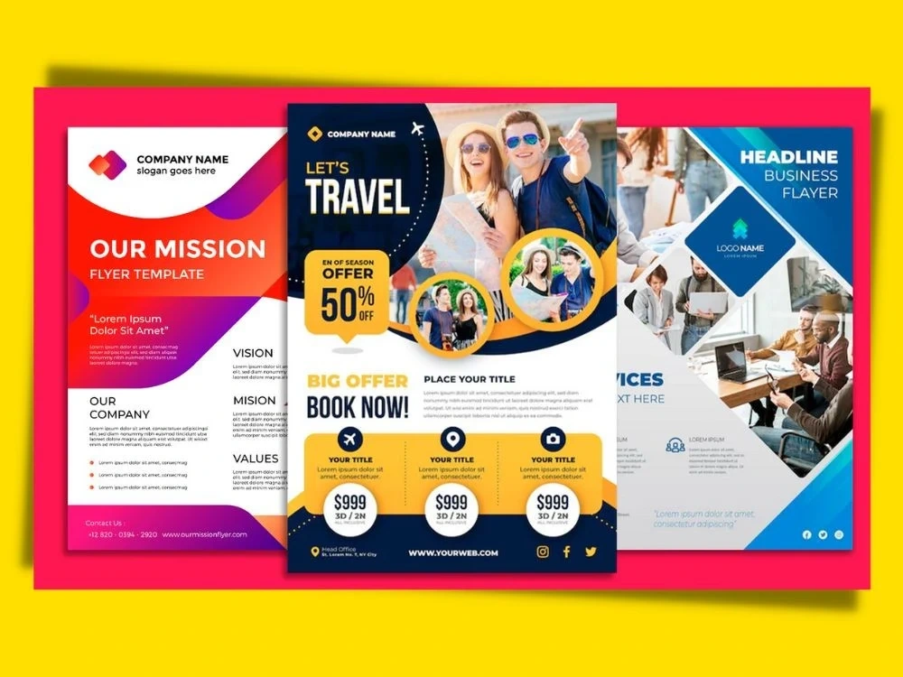 Unic flyer design, bifold, trifold, brochure design, poster design | Upwork
