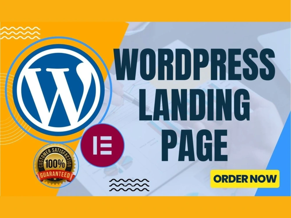 Wordpress website, landing page design using elementor | Upwork