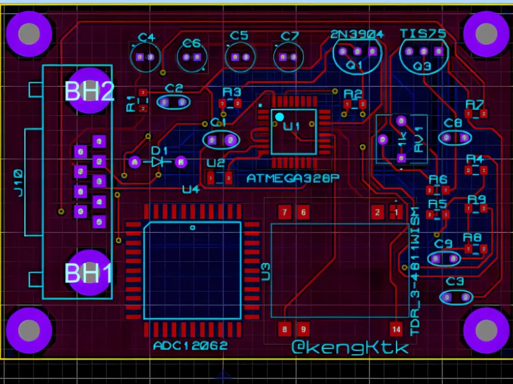 Schematics and pcb design and modification in kicad and proteus | Upwork