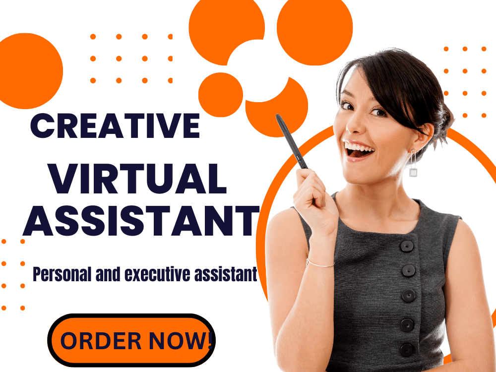 Creative virtual assistant | personal assistant | data entry | Upwork