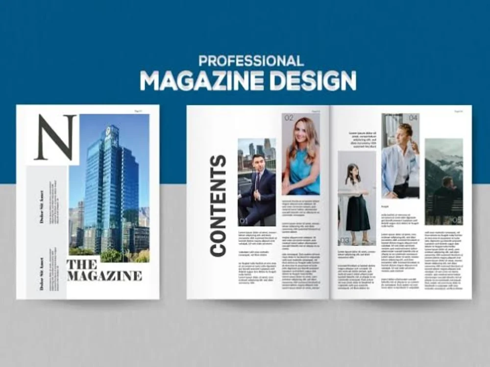 An eye-catching professional magazine design | Upwork