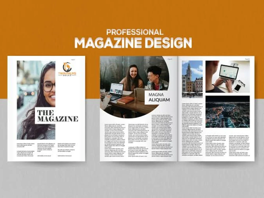 An eye-catching professional magazine design | Upwork
