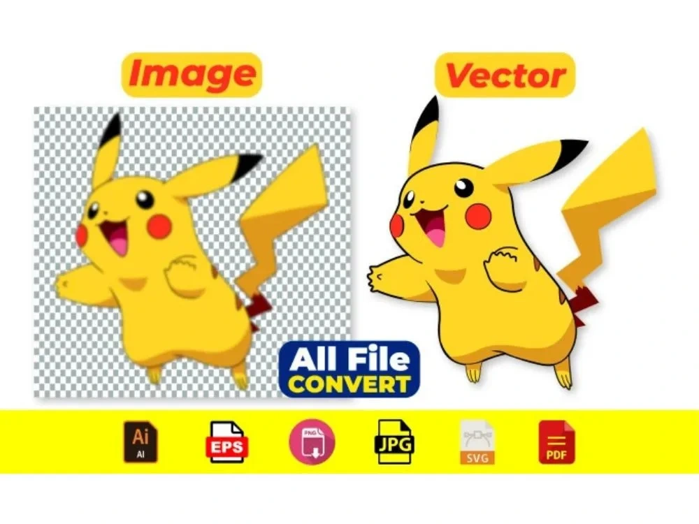 Manual vector tracing vectorizes any scratch with illustrator | Upwork