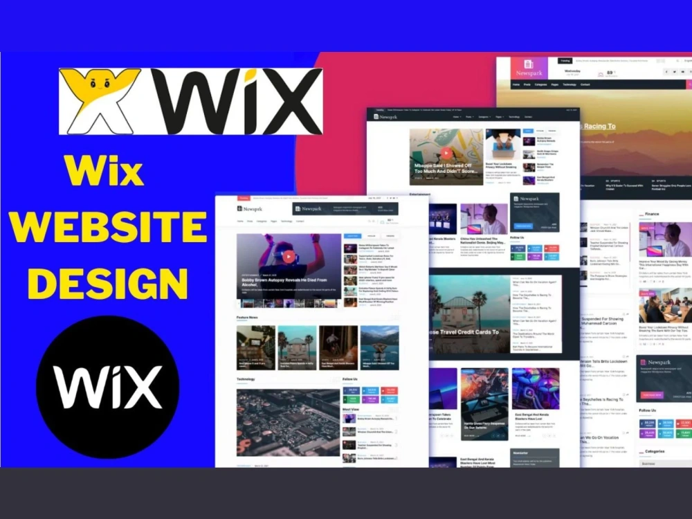 Design or redesign wix website | Upwork