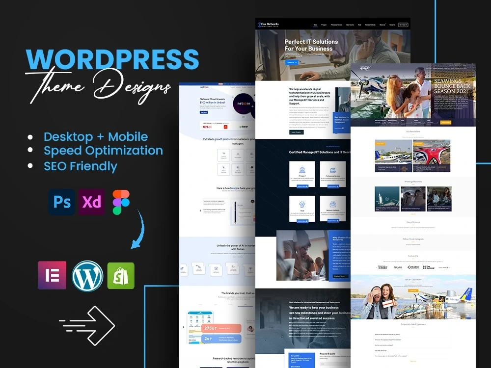 An aesthetically pleasing UI/UX design for your Business. | Upwork