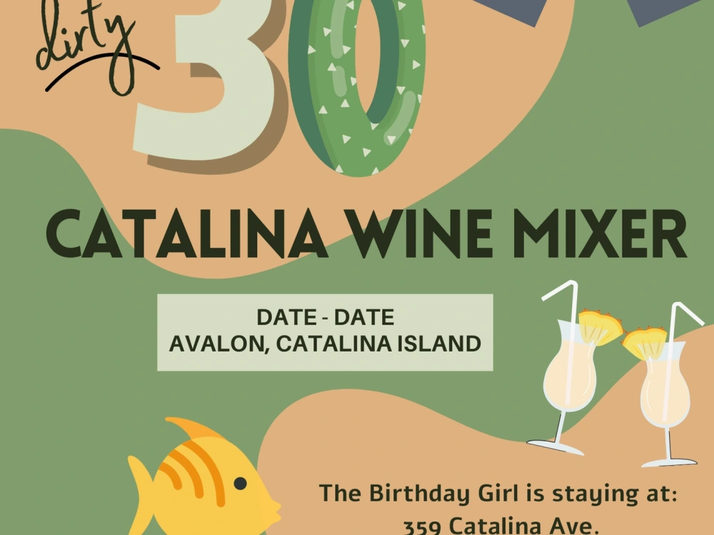 A clear and fun invitation to your next event! | Upwork