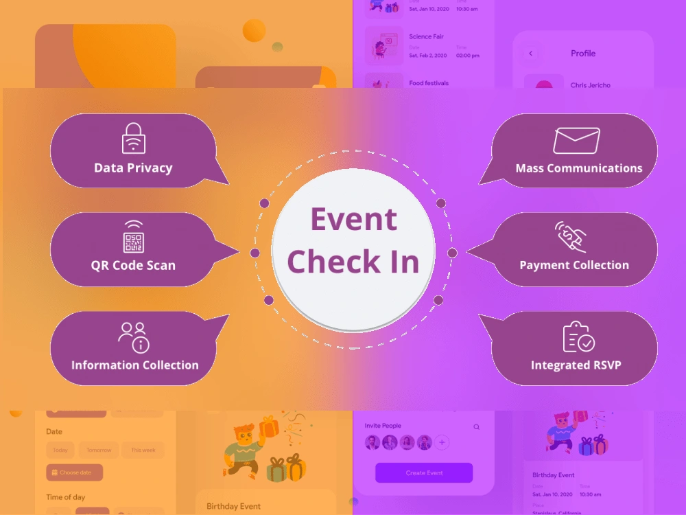 An Event management app | Event ticketing app | Event planning app | Upwork