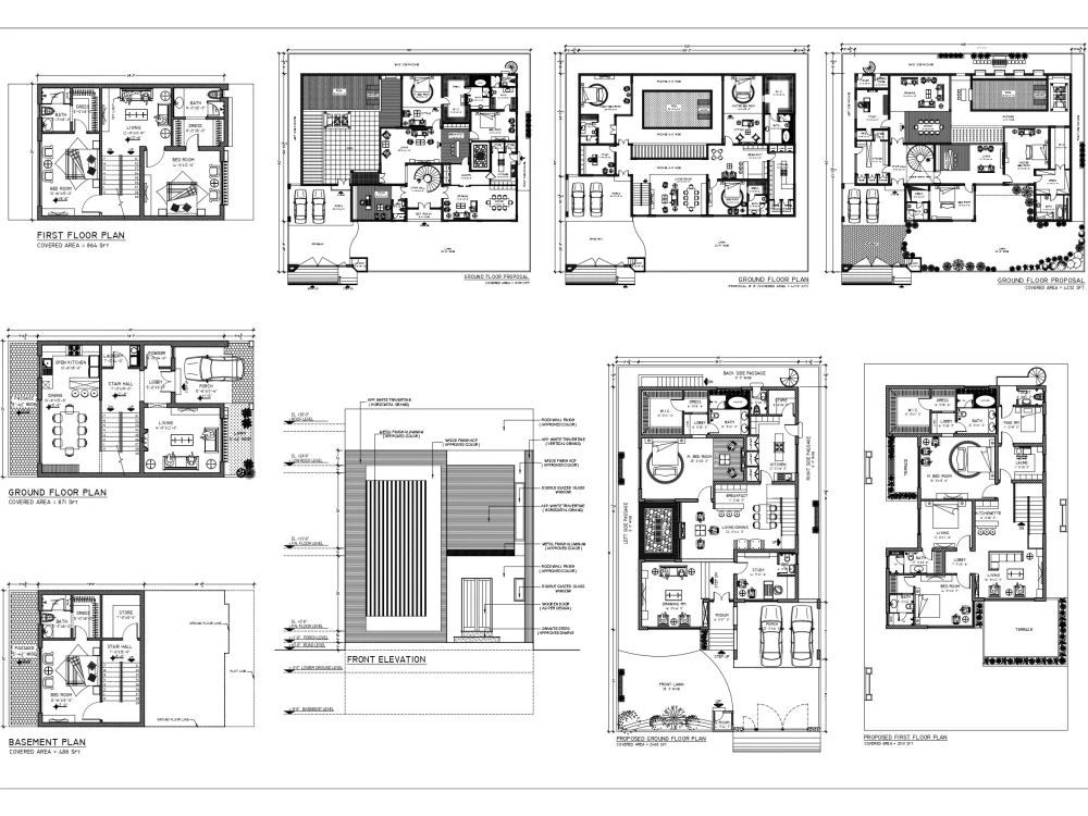 Architecture drawings, floor plan pdf jpeg to 2d drawings in Autocad ...