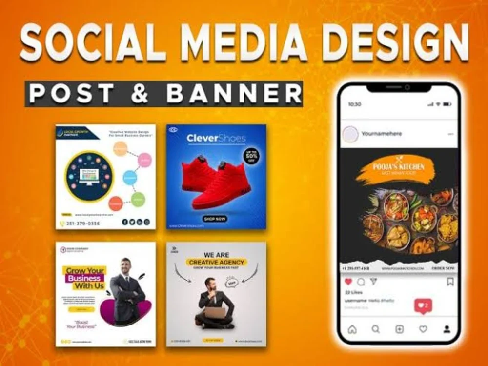 An attractive social media posts design | Upwork