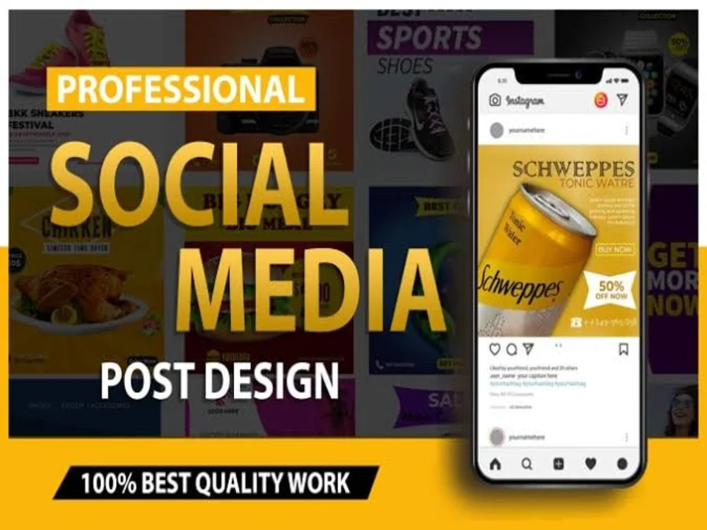 An attractive social media posts design | Upwork