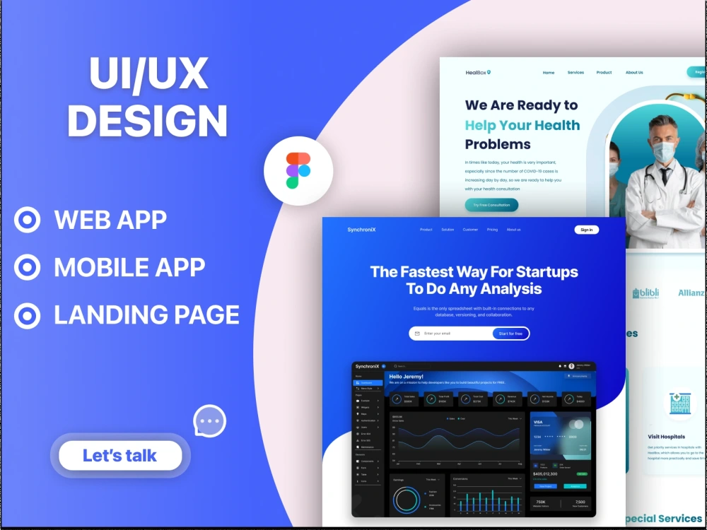 UI/UX Design for SaaS Platform, Web & Mobile App, CRM ERP System Design | Upwork
