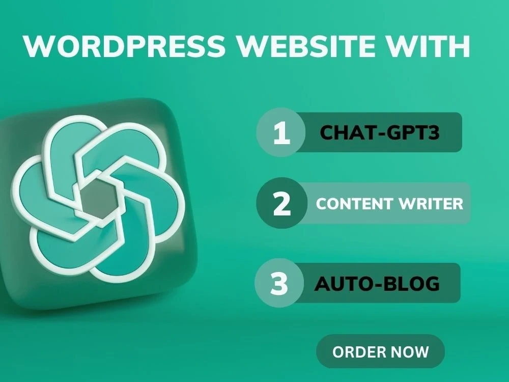 I will build chatgpt wordpress website with openai, chatbot, chatgpt api | Upwork
