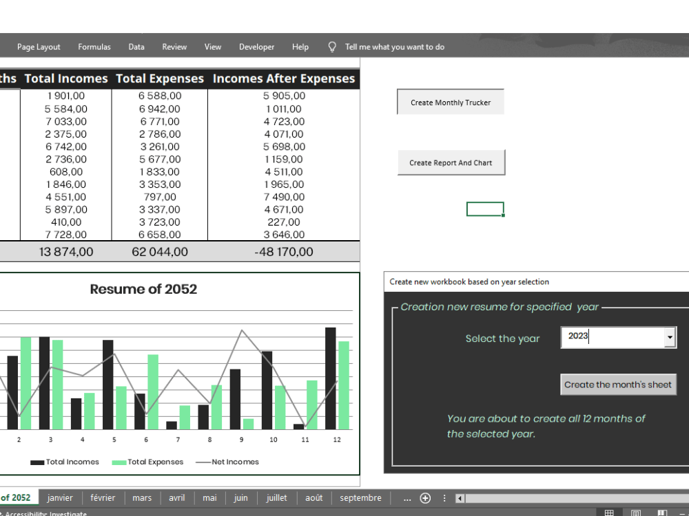 VBA Budget Tracker: Your Finance Assistant | Upwork