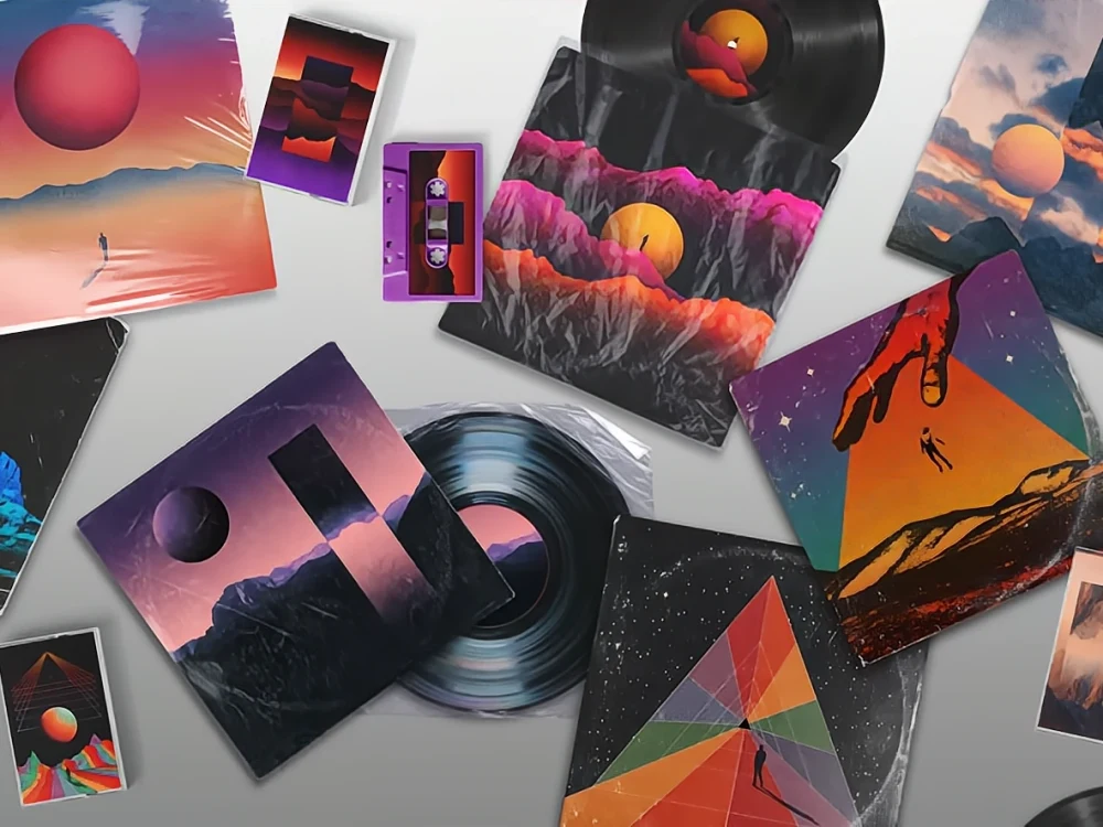 Album covers drawn for your music. | Upwork