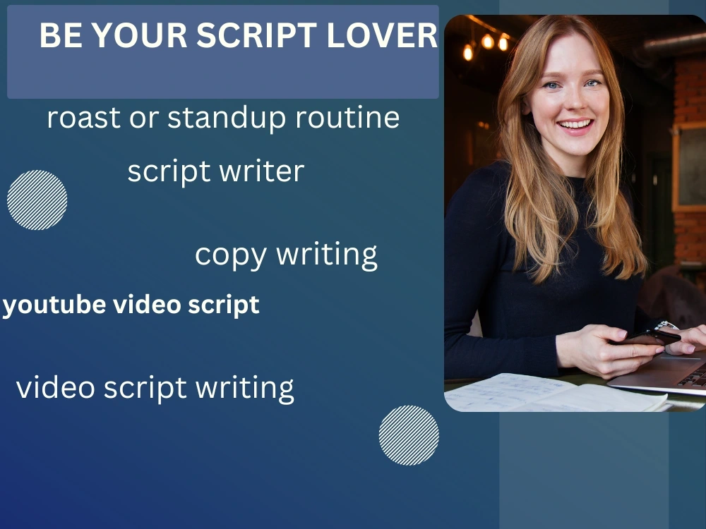 A hilarious script, roast or standup routine. | Upwork