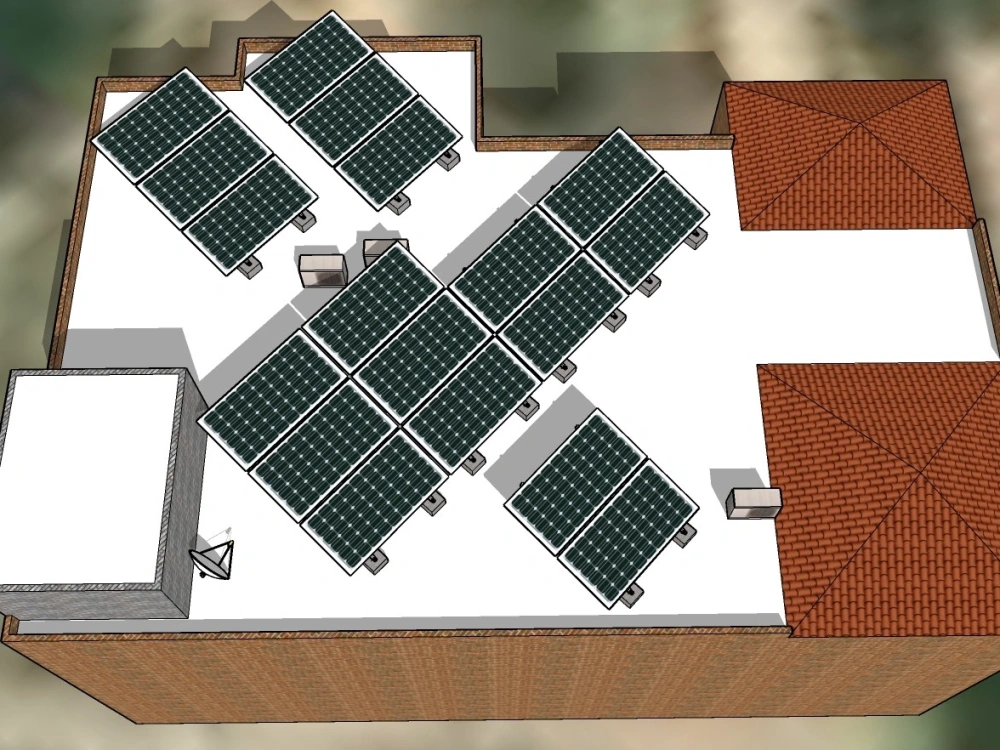 Design solar PV system on SketchUp with PVsyst simulation | Upwork