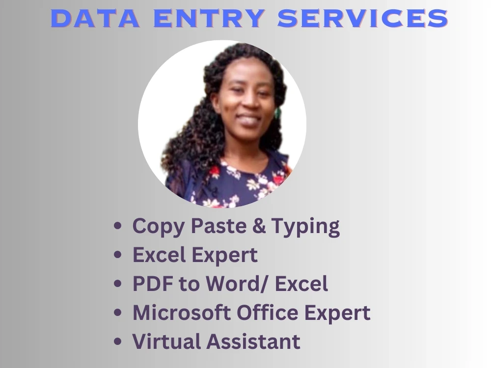 Excel data entry, data analysis pdf to excel and web research | Upwork
