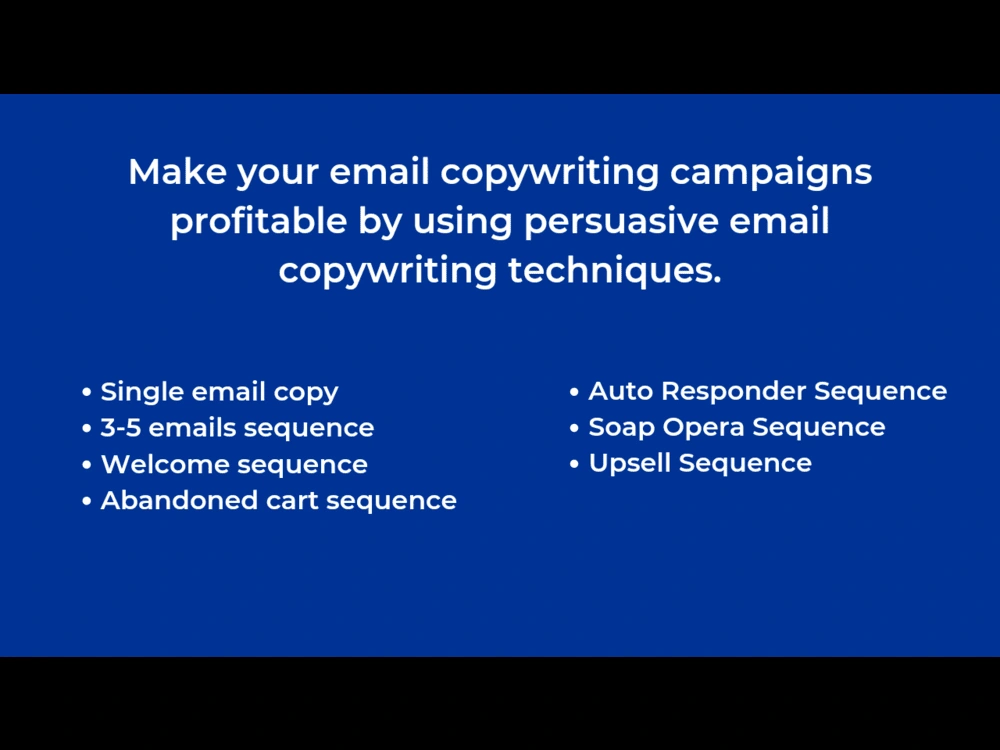 A powerful sales email copy for your email marketing | Upwork