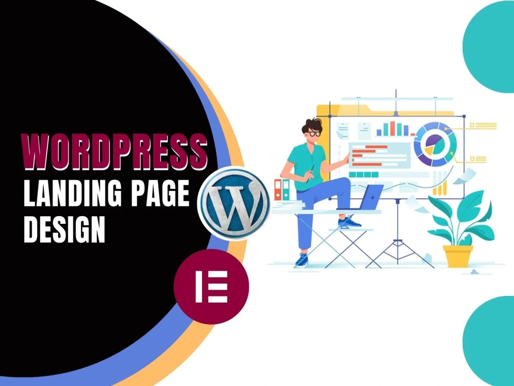 Responsive WordPress landing page Design by elementor pro | Upwork