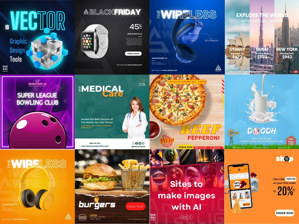 Unique Social Media Posts for Facebook, Instagram, Twitter or LinkedIn ...