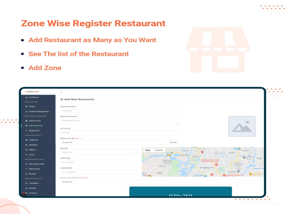 A Flutter Multi-Restaurant app for both Android and iOS with Laravel admin. | Upwork
