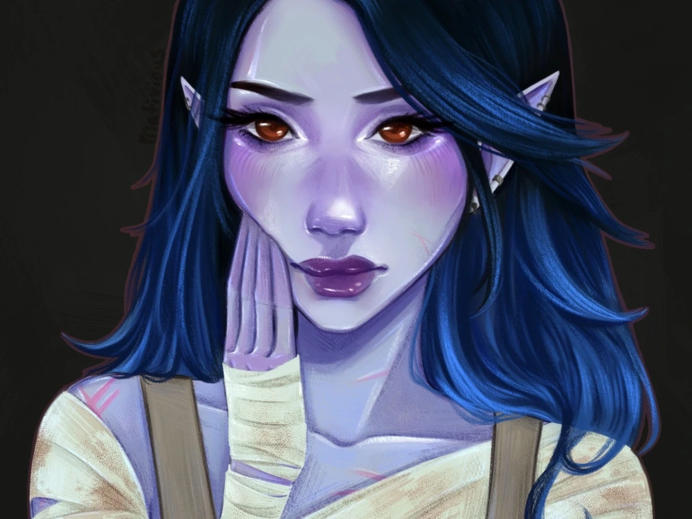 A Digital Character Illustration/Concept drawing! | Upwork