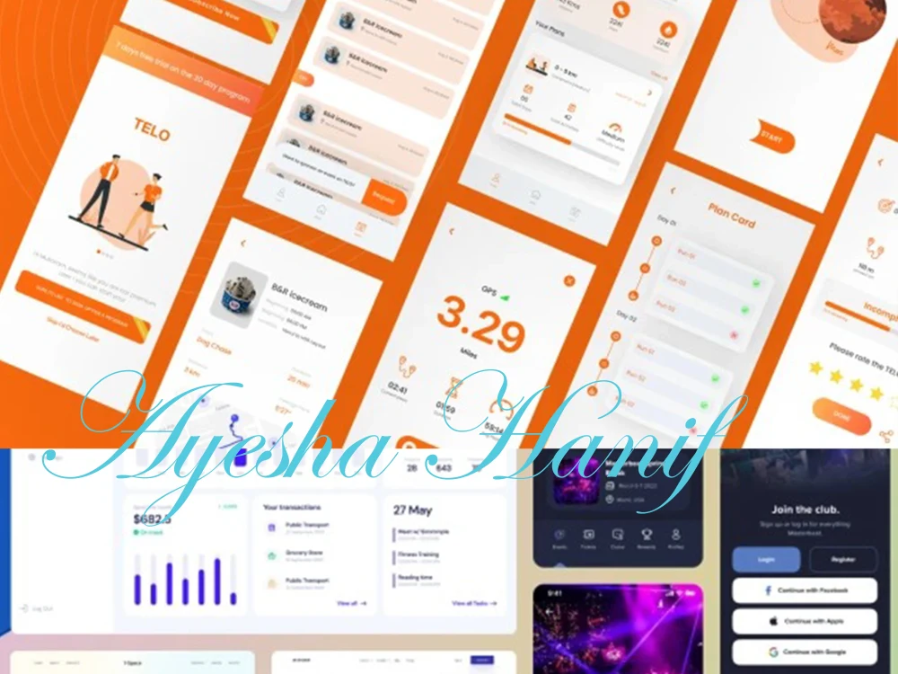 Eye-catching mobile and web app UI UX in figma, xd | Upwork