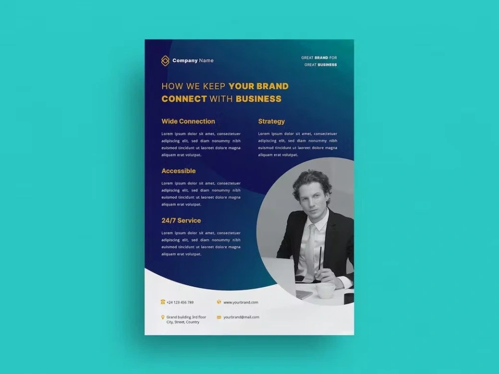 A Modern and Appealing Flyer or Poster Design | Upwork