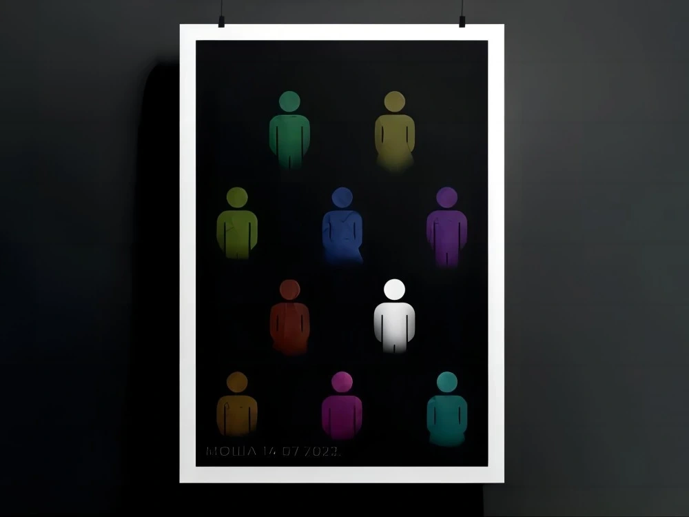 Printable Minimalist Unique Art Wall Poster | Upwork