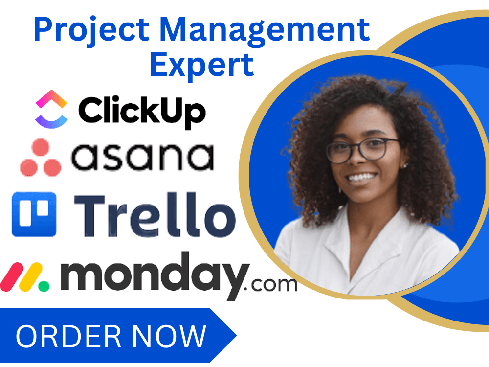 A well setup Monday.com Monday CRM Asana Clickup Trello project management | Upwork