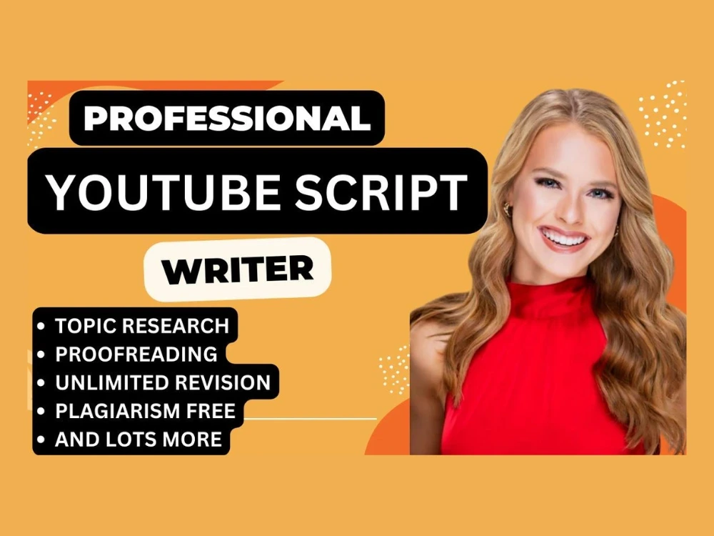 A Professional and Engaging YouTube Script within 24 hours | Upwork