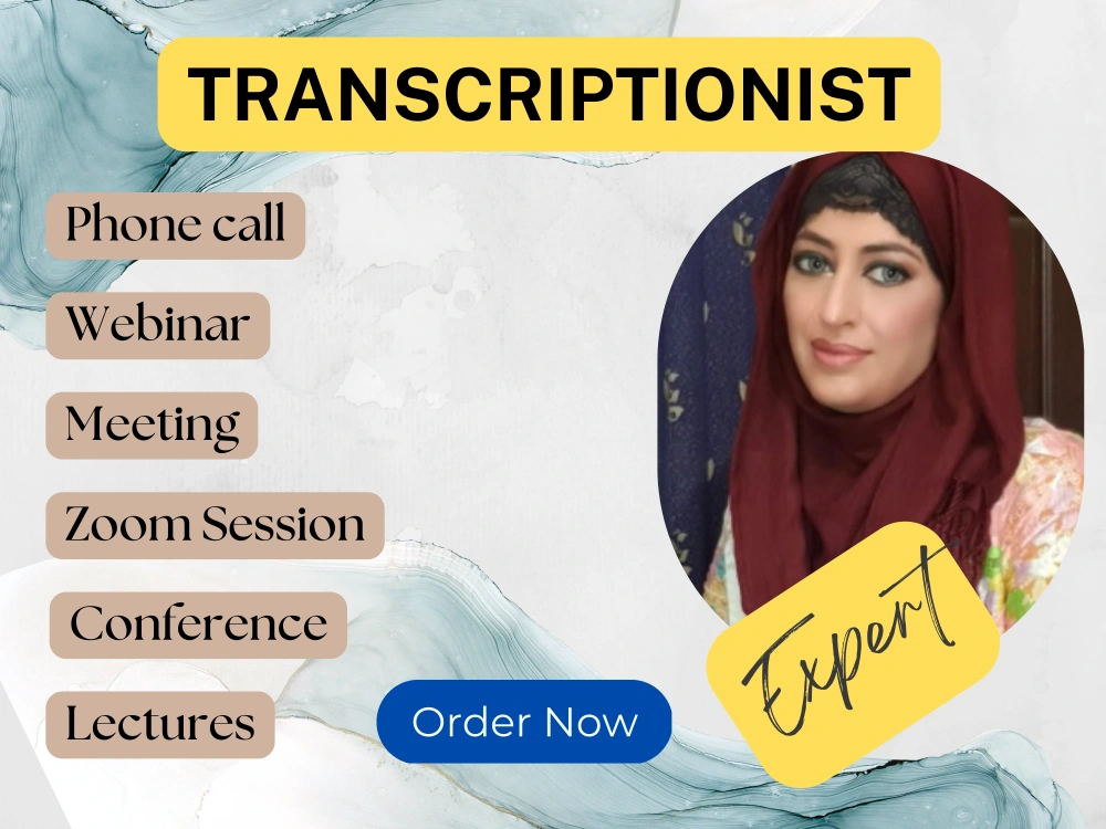 Accurate manual transcription of any English audio or video | Upwork