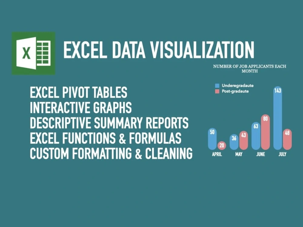 Expert Data Analysis, Data Visualization in Excel | Upwork