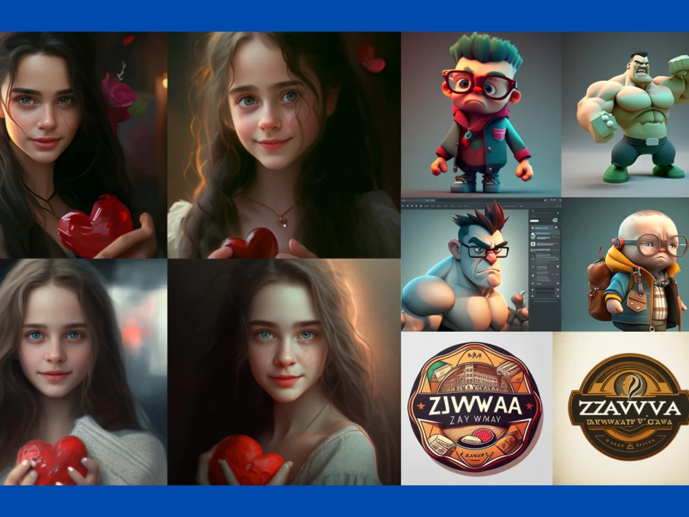 Character design, concept design, portraits, ai art with midjourney | Upwork