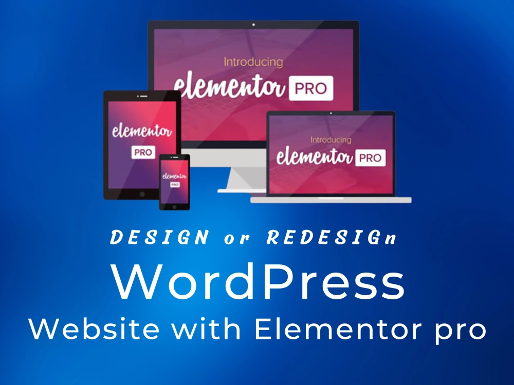 Elementor Expert| Elementor Designer| Elementor Woocommerce Developer ...