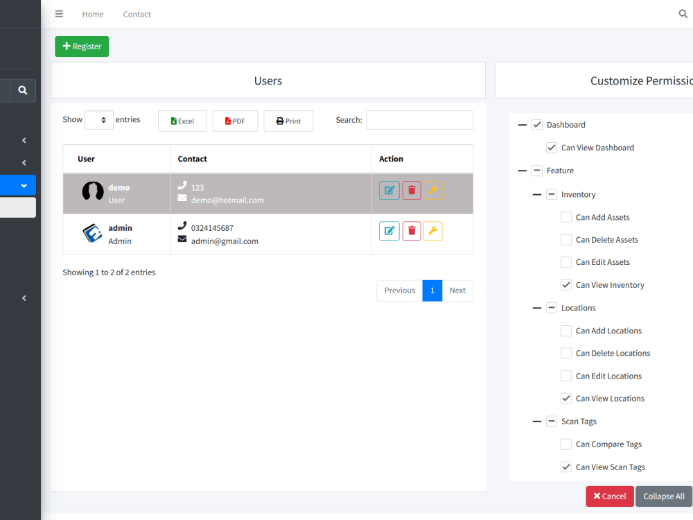 Realtime Assets management system | Upwork