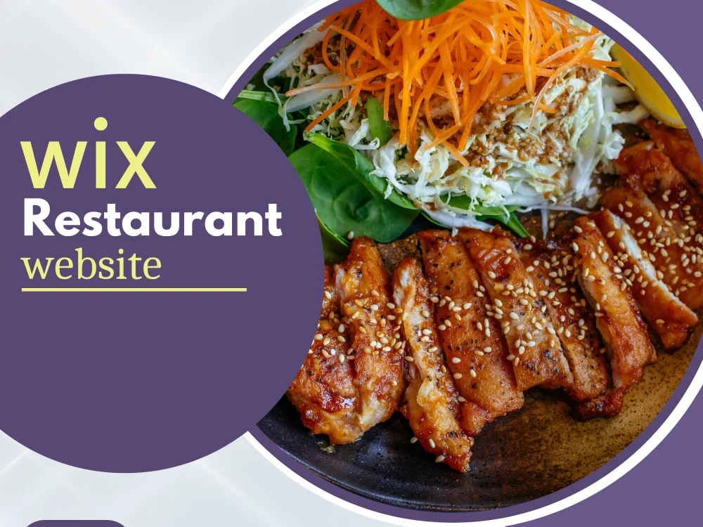 Wix restaurant landing page, wix website, wix expert | Upwork