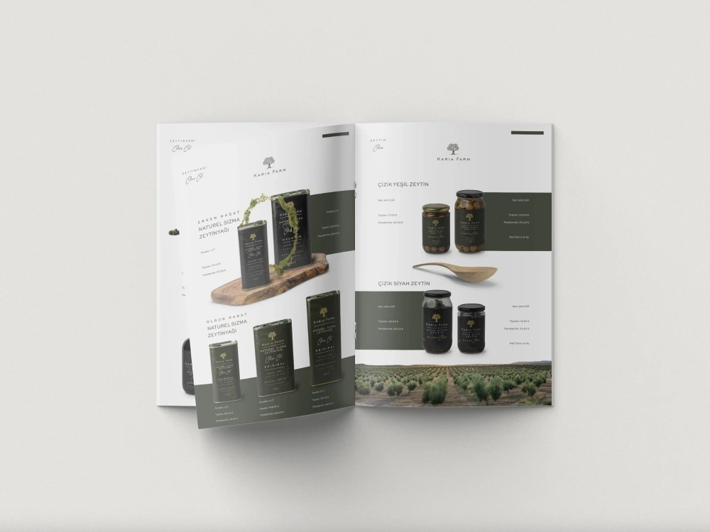 Impressive and minimal catalog design | Upwork