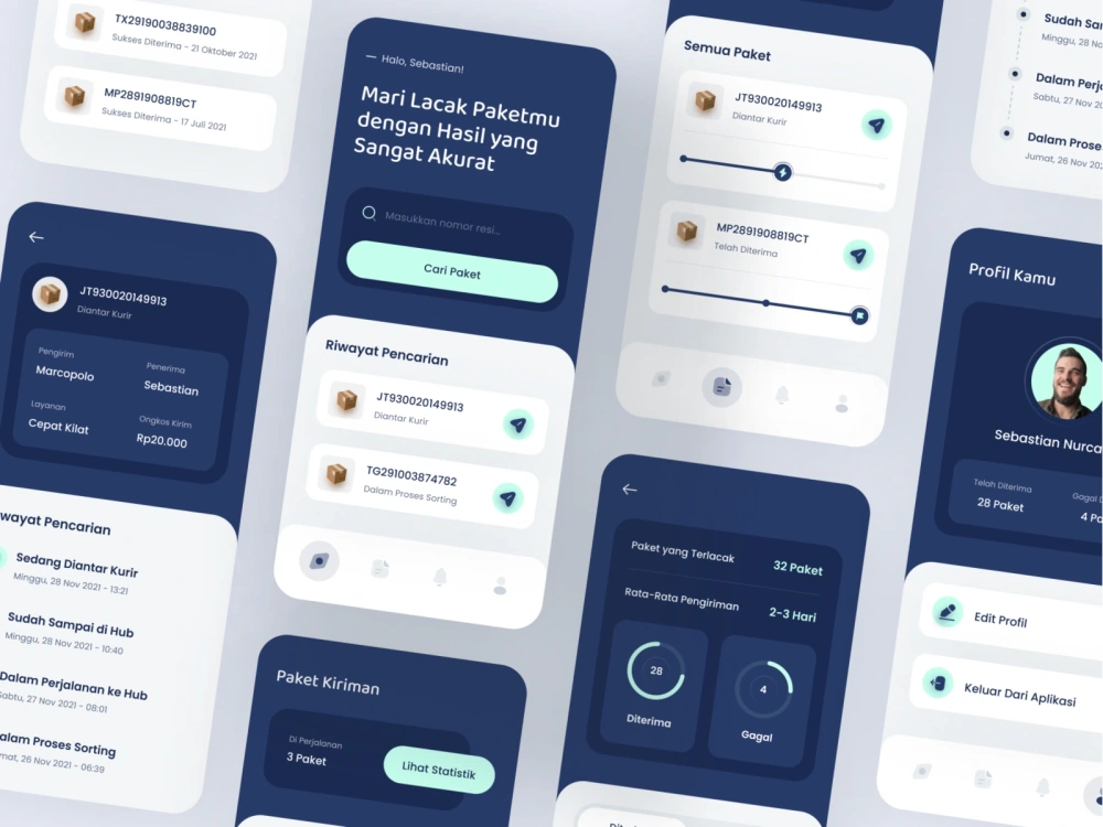 User-Friendly Mobile App UX UI Designs in Adobe XD | Figma | Sketch ...