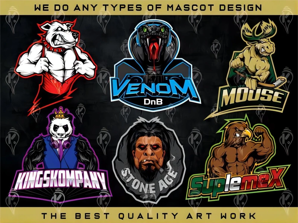 Create a unique cartoon mascot logo in 3 days | Upwork