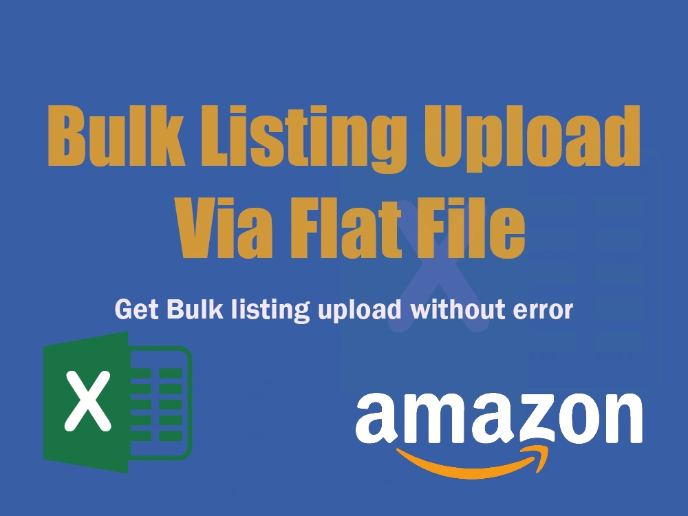 Your Amazon Product Listing Using Flat File, Amazon Catalog Services ...