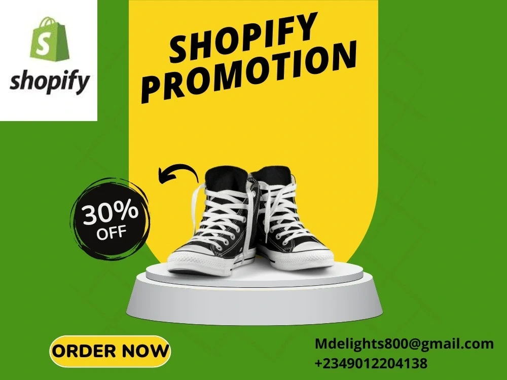 Shopify promotion to increase store sales and use marketing sales ...