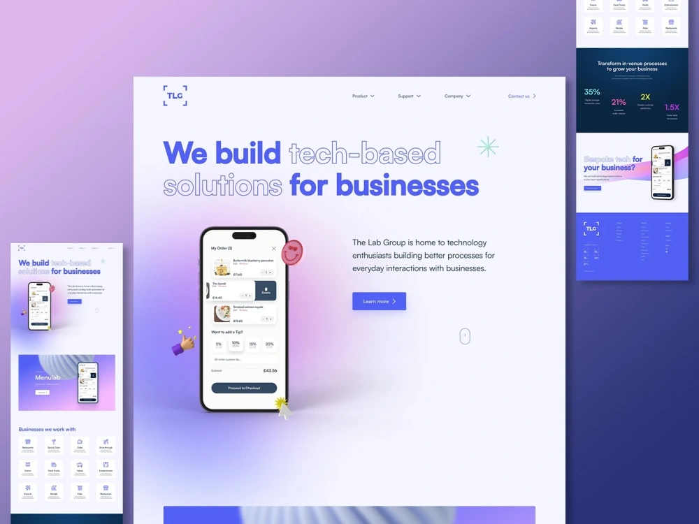 A fully responsive pixel perfect Webflow website | Upwork