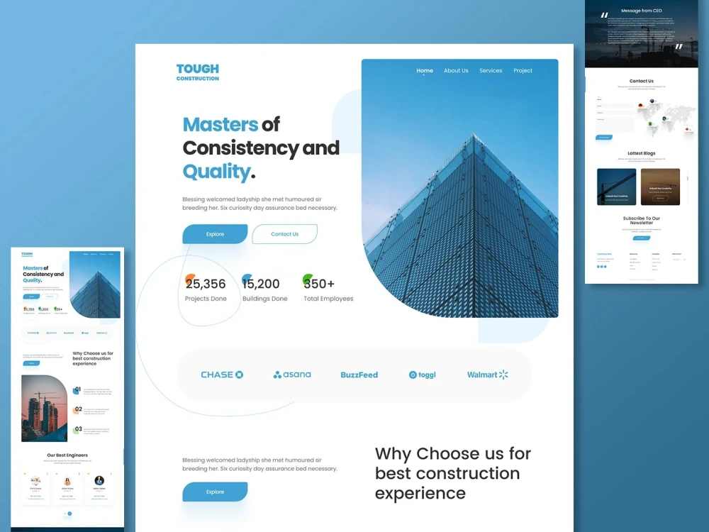 A fully responsive pixel perfect Webflow website | Upwork