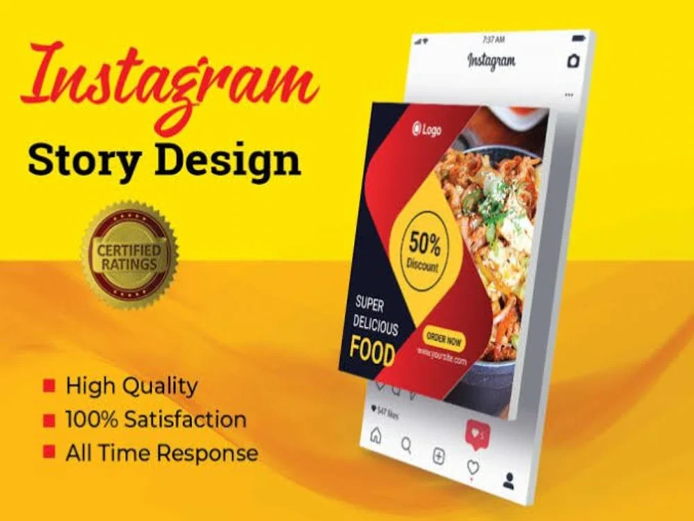 Creative Instagram post and story design | Upwork