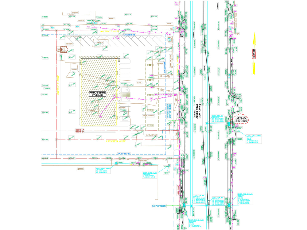 2D Master Site Plan, plot plans, landscape in colony | Upwork