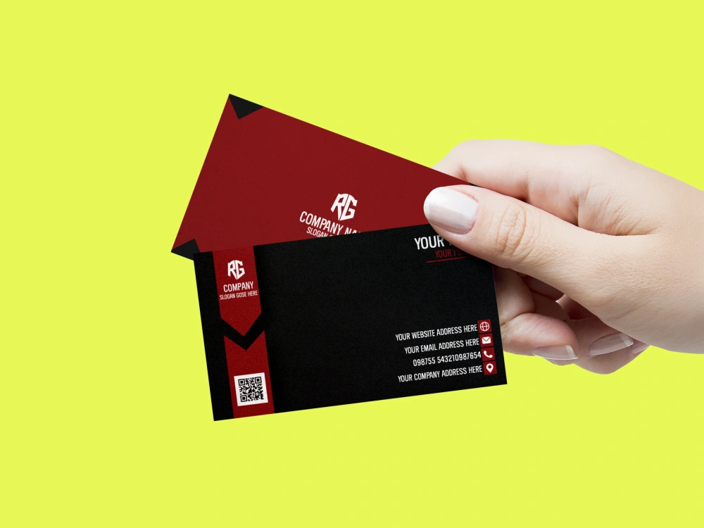 Outstanding business card, stylish business card | Upwork