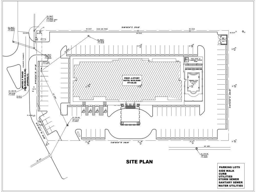 Site plan blueprint, plot plan from google maps | Upwork