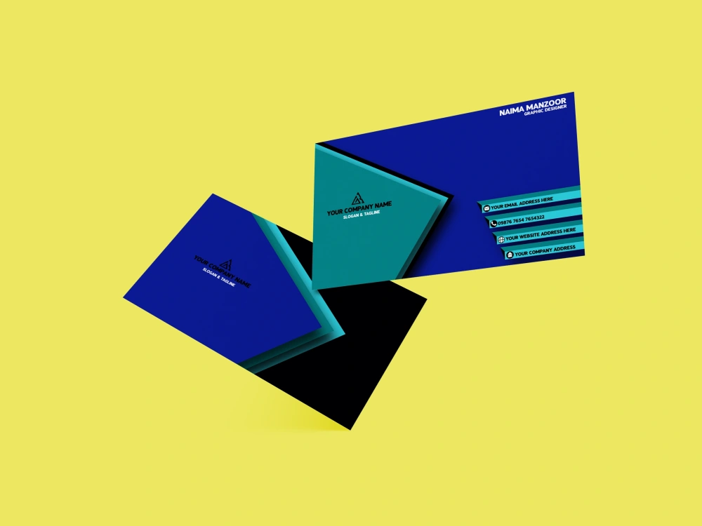 Outstanding business card, stylish business card | Upwork